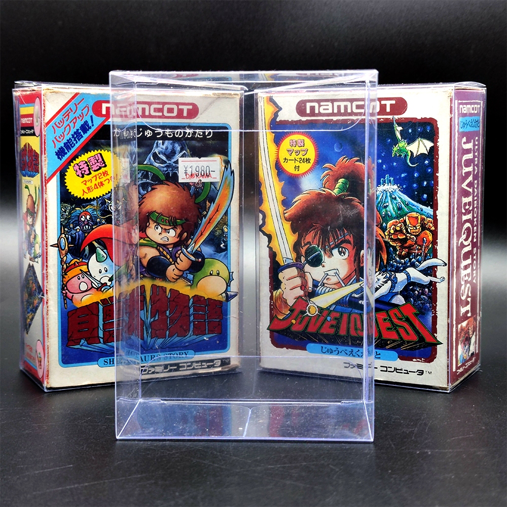 Famicom namcot BIG กล่องใหญ่ กล่องพลาสติกใส ขนาด Kaijuu Monogatari ...