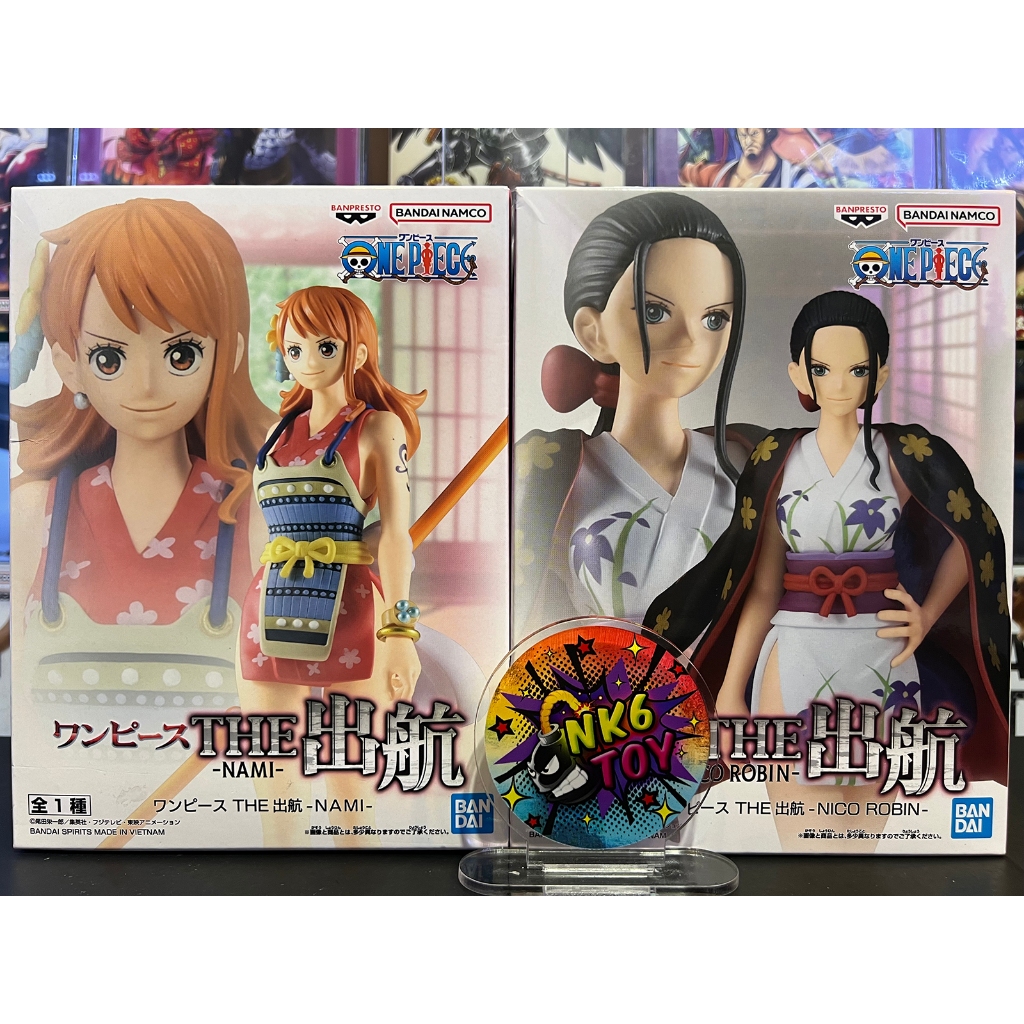Banpresto One Piece The Departure Nami & Robin มือ1 | Shopee Thailand