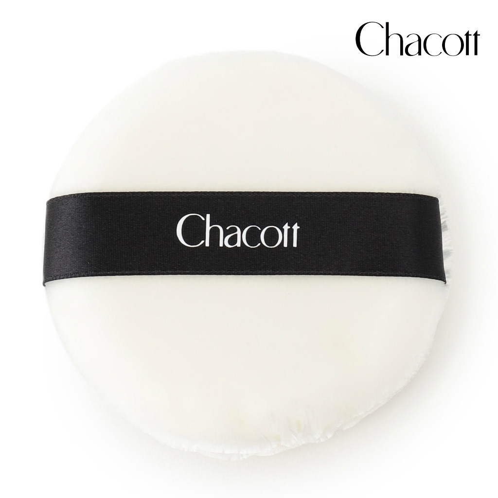 CHACOTT POWDER PUFF (LARGE) พัฟกำมะหยี่ คุณภาพสูงจากญี่ปุ่น | Shopee ...