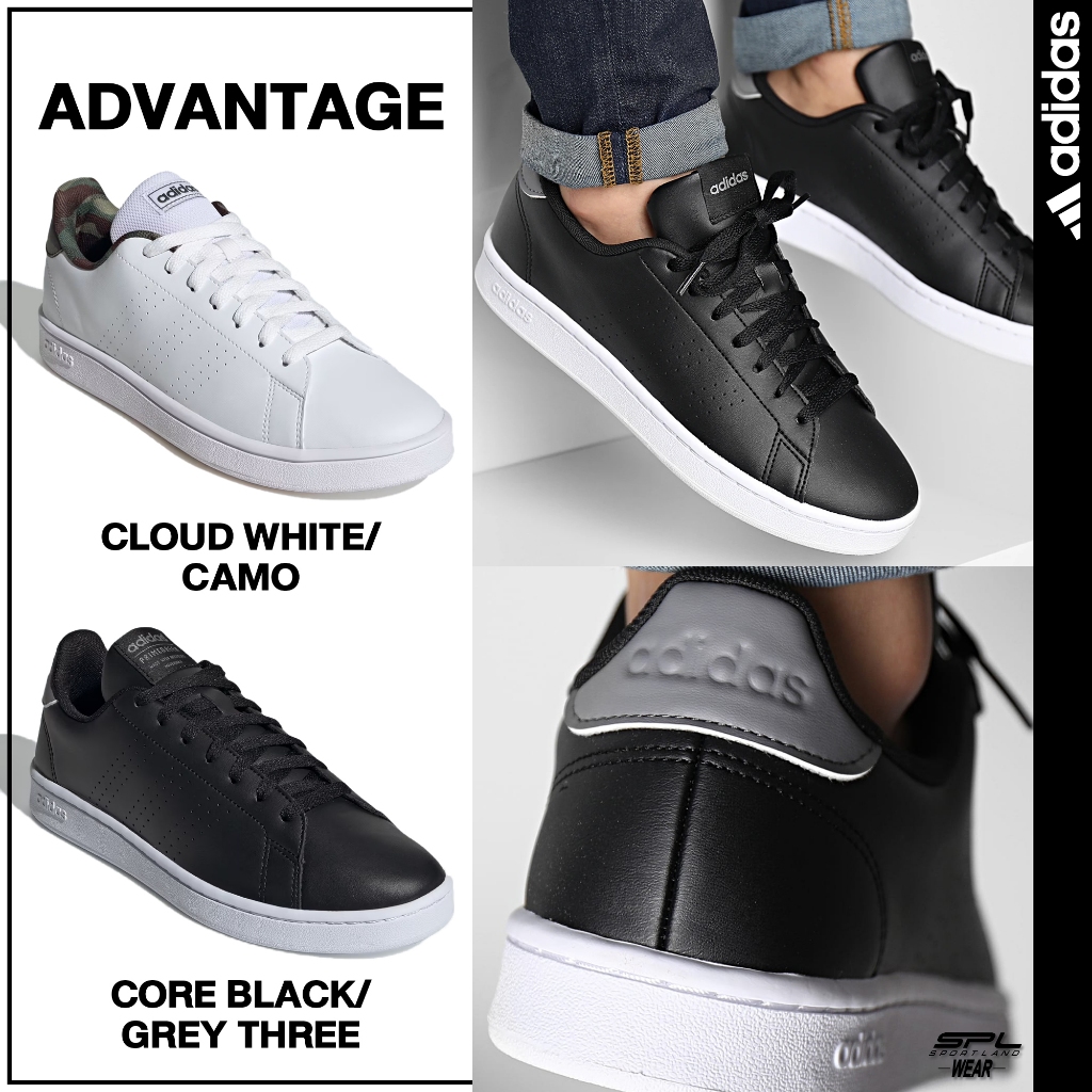 Adidas Collection อาดิดาส รองเท้าผ้าใบ รองเท้าลำลอง Men Advantage Base ...