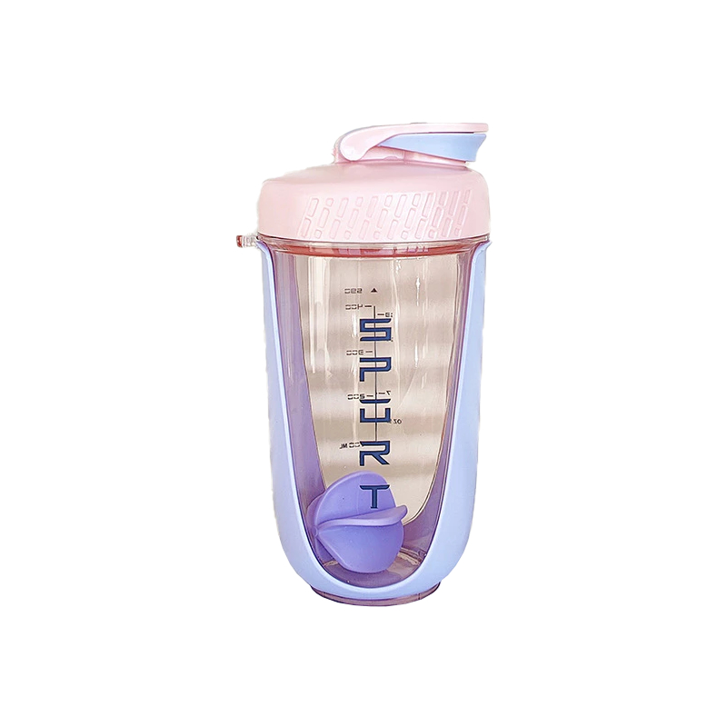 Sportcup แก้วน้ำ แบบพกพา เชคโปรตีน ชงเวย์ สีชมพู 590ml | Shopee Thailand