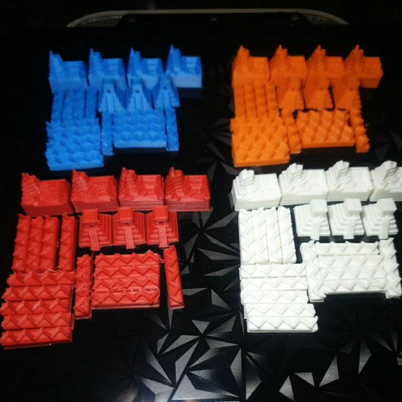 Catan Tokens ตัวหมากเกมส์คาทาน อารยธรรมอินคา | Shopee Thailand