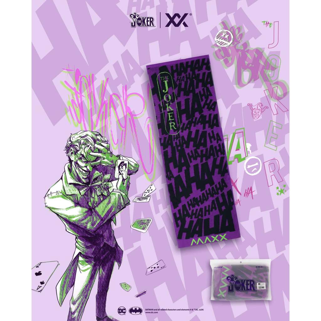 ผ้าขนหนูกีฬาแบดมินตัน MAXX X JOKER ผ้าเช็ดเหงื่อ (สินค้าลิขสิทธิ์แท้ ...