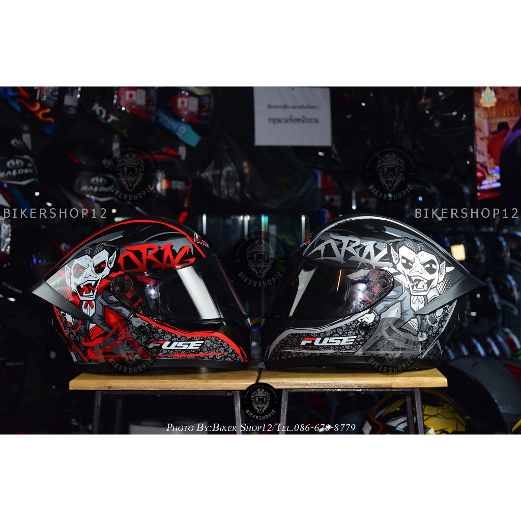 หมวกกันน็อคFuse Razor 2024+หมวกกันน็อคราคาถูก+แถมฟรี ผ้า BUFF มูลค่า ...