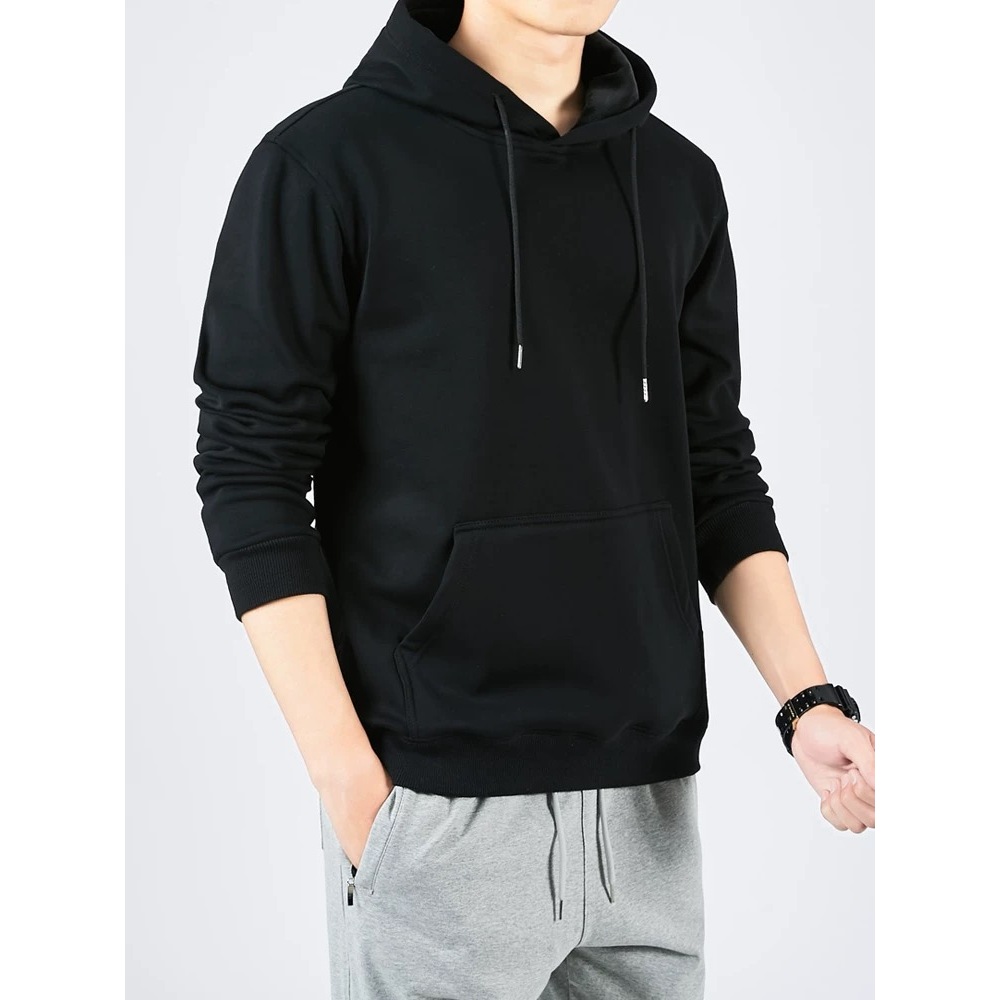 เสื้อแขนยาวผู้ชายแบบมีฮุ้ด ใส่กันแดดกันหนาวผ้านิ่มยืด รุ่น7055 | Shopee Thailand