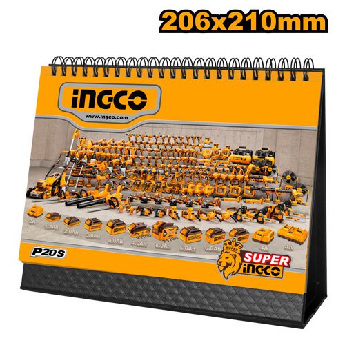 INGCO ปฏิทินตั้งโต๊ะ 2568 Calendar 2025 ขนาด 6 x 8 นิ้ว รุ่น PMDC01 ...