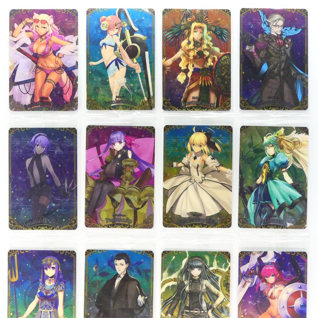 Fate/grand Order รูปแบบเวเฟอร์การ์ด (R) Wafer Card Variation Type-Moon FGO Project Bandai Direct ...