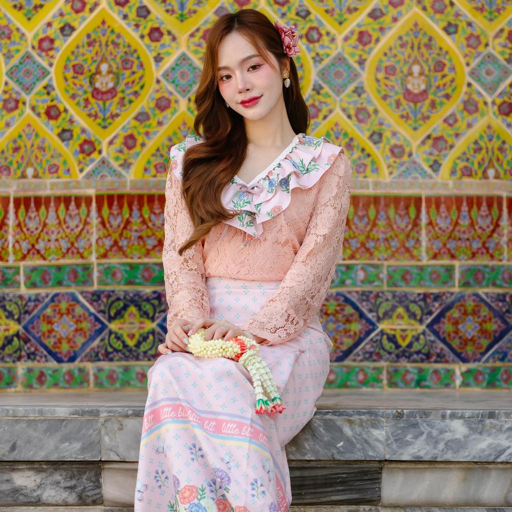 B464 / ZJ / ZK BLT BRAND ชุดไทยแม่ลูกต้อนรับวันแม่ ใส่ได้ทุกเทศกาล | Shopee Thailand