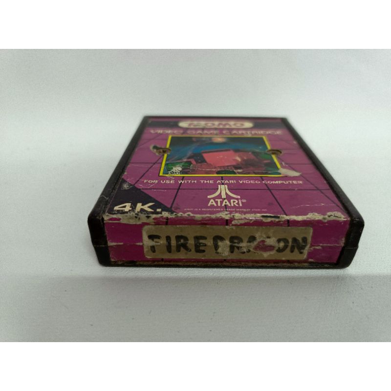 ตลับเกม Atari และ Atari 2600 เกม Fire Dragon เกมแนว ผจญภัยตลุยด่าน ...
