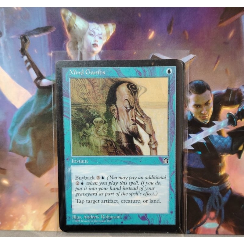 Mind Games (Blue) Magic The Gathering Original (MTG) ของแท้ Condition ...