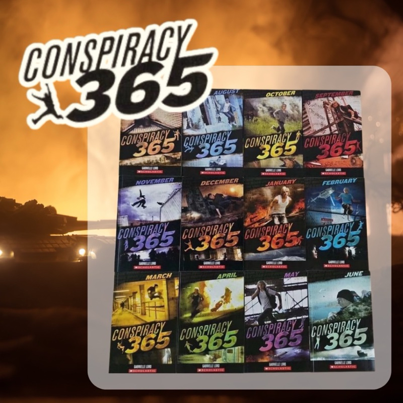 Conspiracy 365 วรรณกรรมเยาวชนภาษาอังกฤษ แนวสืบสวนสอบสวน เซต 12 เล่ม ...