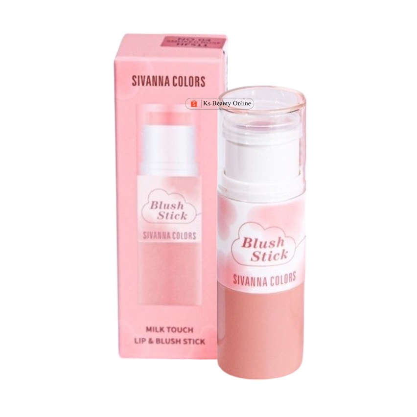 (HF511) บลัชมิลล์ทัช ซีเวนน่า Sivanna Colors Milk Touch Lip & Blush Stick | Shopee Thailand