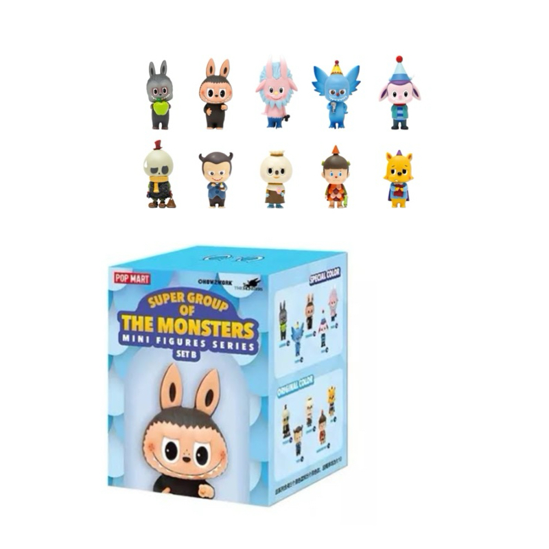 Pop Mart Labubu Super Group of the Monsters Set B Blind Box ลิขสิทธิ์ ...