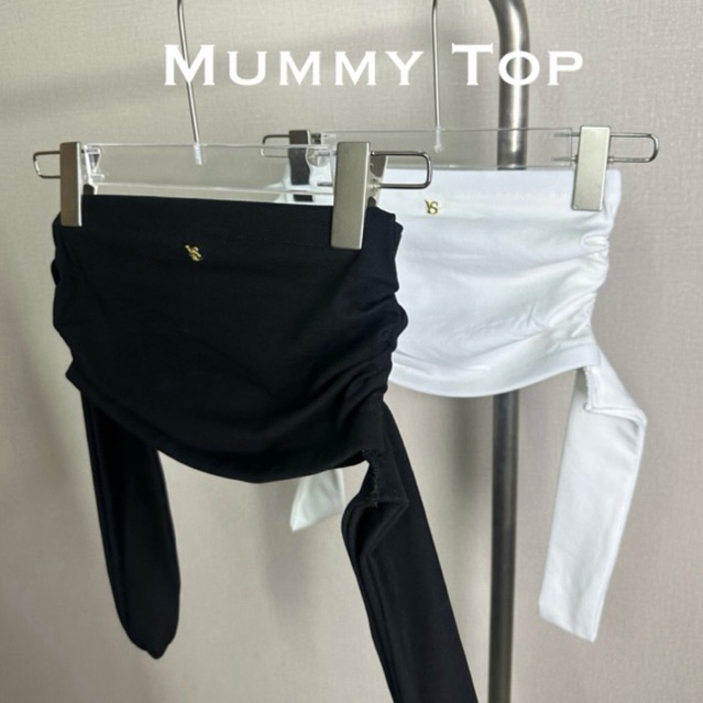 Mummy Top เกาะอกปาดไหล่ | Shopee Thailand