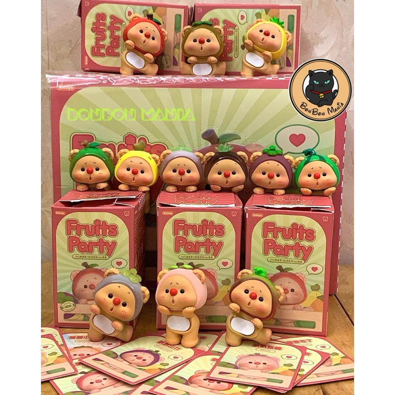 [แบบสุ่ม]Jotoys OYO Fruits Party series blind box set | Shopee Thailand