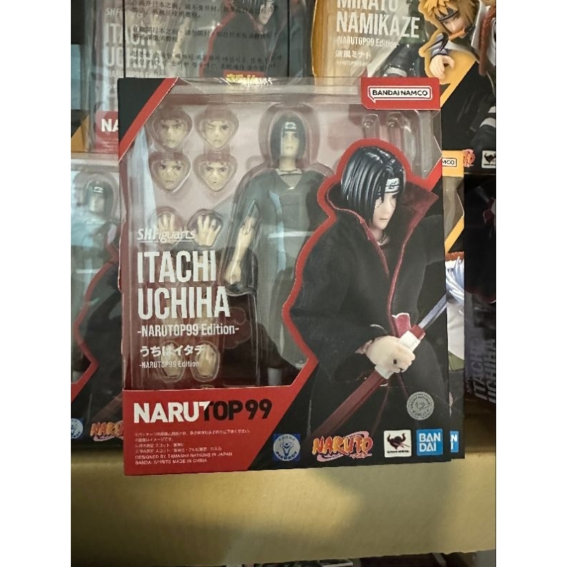 S.H.Figuarts SHF Itachi Uchiha NARUTOP99 Edition Naruto Shippuden ...