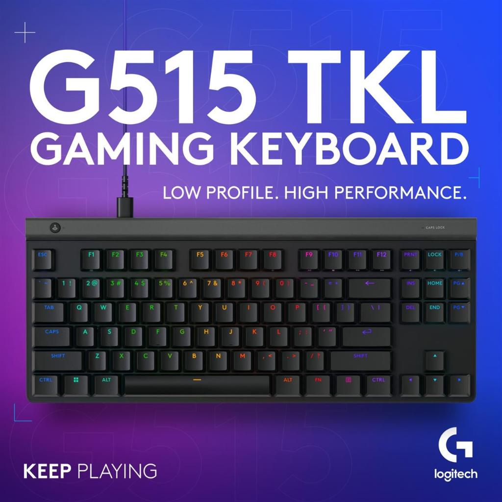Logitech G515 TKL / Black (EN/TH) (แบบสาย) | Shopee Thailand