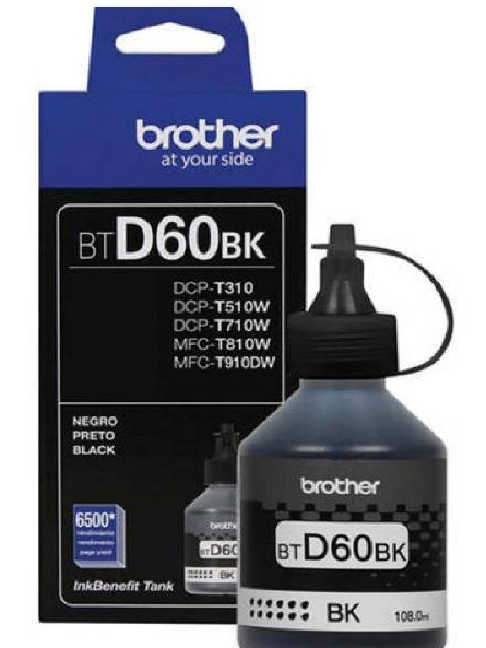 Brother BT-D60BK Black หมึกเติมอิงค์เจ็ท สีดำ ของแท้ | Shopee Thailand