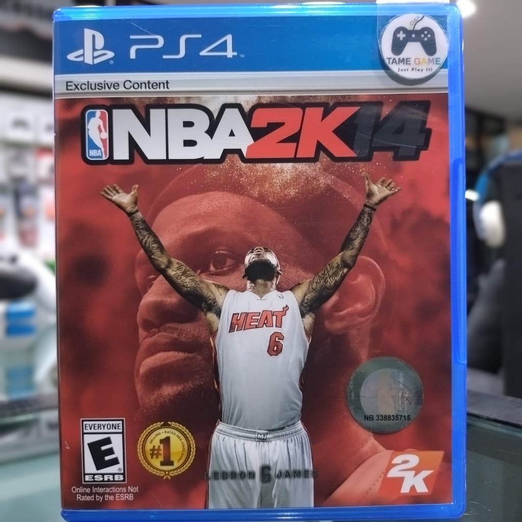 (ภาษาอังกฤษ) มือ2 PS4 NBA 2K14 เกมPS4 แผ่นPS4 มือสอง (เล่นกับ PS5 ได้ NBA2K14 เกมบาสเกตบอล ...