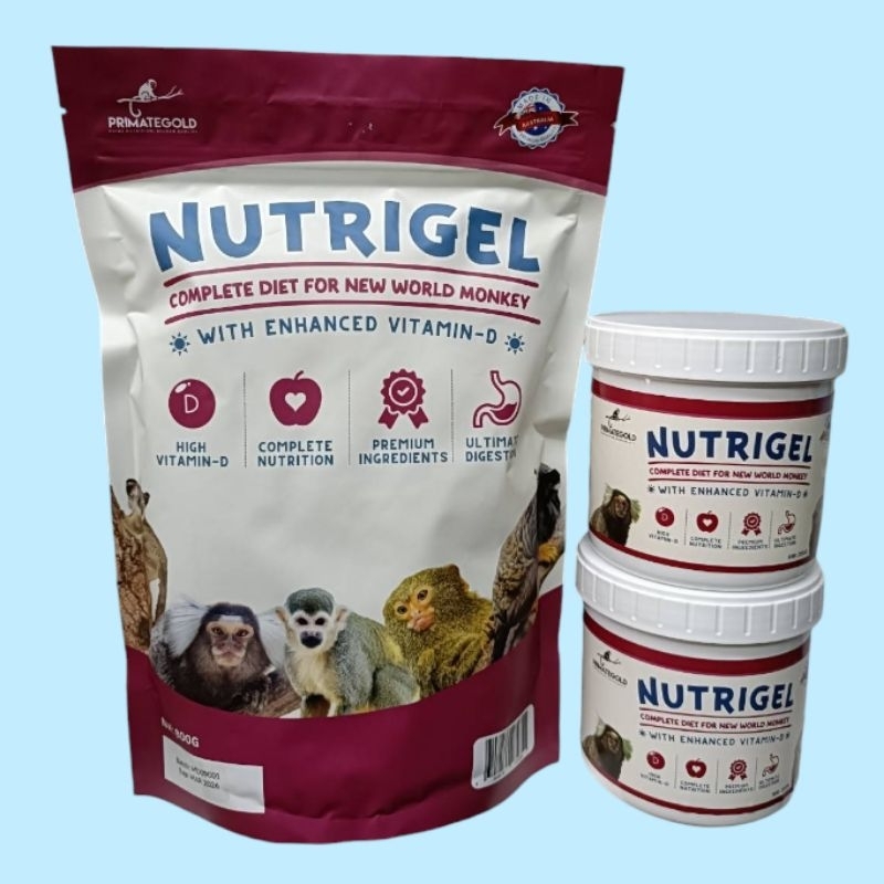 Nutrigel Complete DIet for monkey อาหารชงเจลลิง อาหารสำหรับลิงมาโมเซท ...