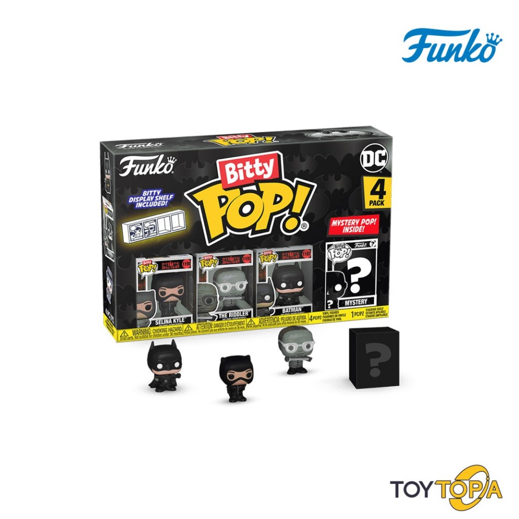 (81128) Selina Kyle, The Riddler, The Batman Bitty POP!: Batman 85th by ...