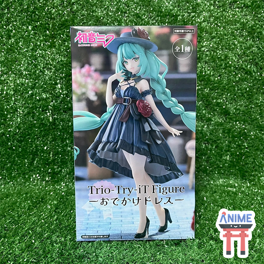 [พร้อมส่ง] Vocaloid - Hatsune Miku - Trio-Try-iT - Odekake Dress Figure (FuRyu) Going Out ฟิกเก ...