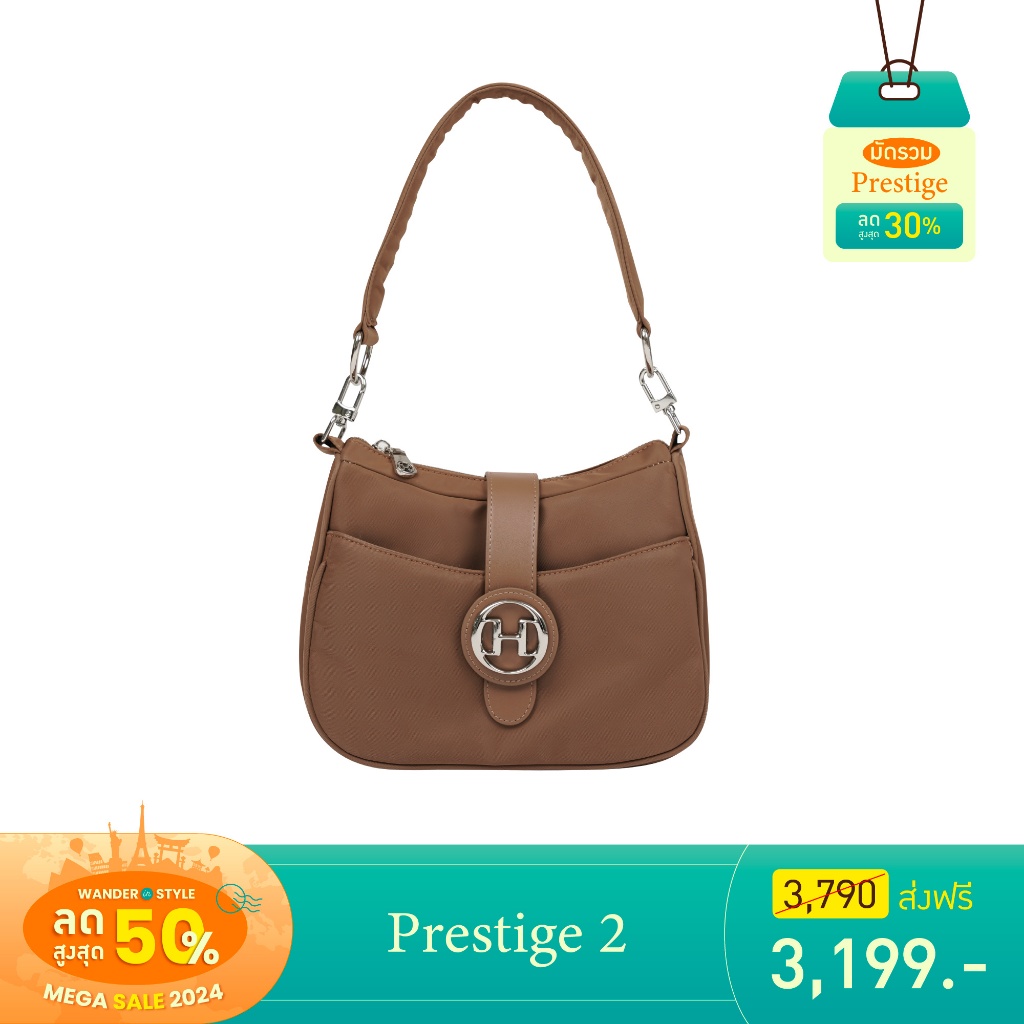 [ลดสูงสุด 2000 ทักแชทรับโค้ด] Hadara Prestige No.2 กระเป๋าสะพายข้าง วัสดุผ้าไนล่อน ช่องการใช้งาน ...