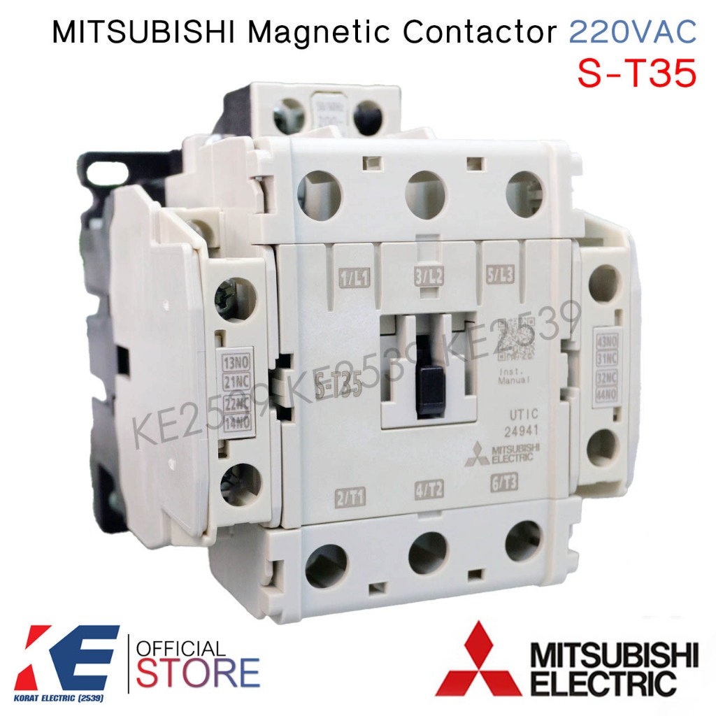 Mitsubishi แมกเนติก S-T35 220V AC คอนแทคเตอร์ คอยล์ 220V Magnetic ...