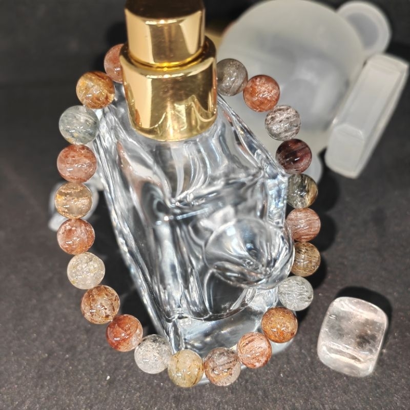 หิน Phantom Layer Quartz กำไลข้อมือ | Shopee Thailand