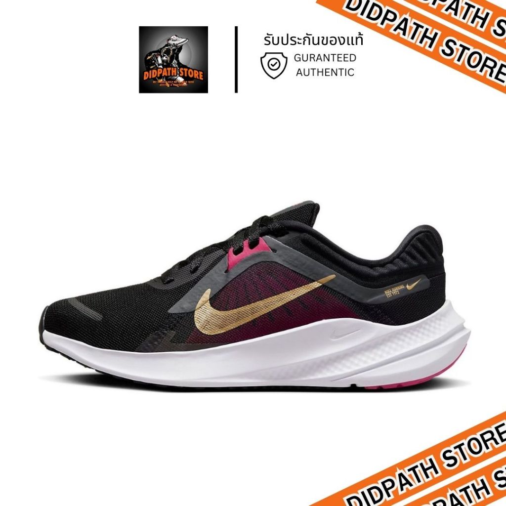 (พร้อมส่ง) ของแท้ 100% รองเท้าวิ่งไนกี้หญิง NIKE QUEST 5 (DD9291 009 ...