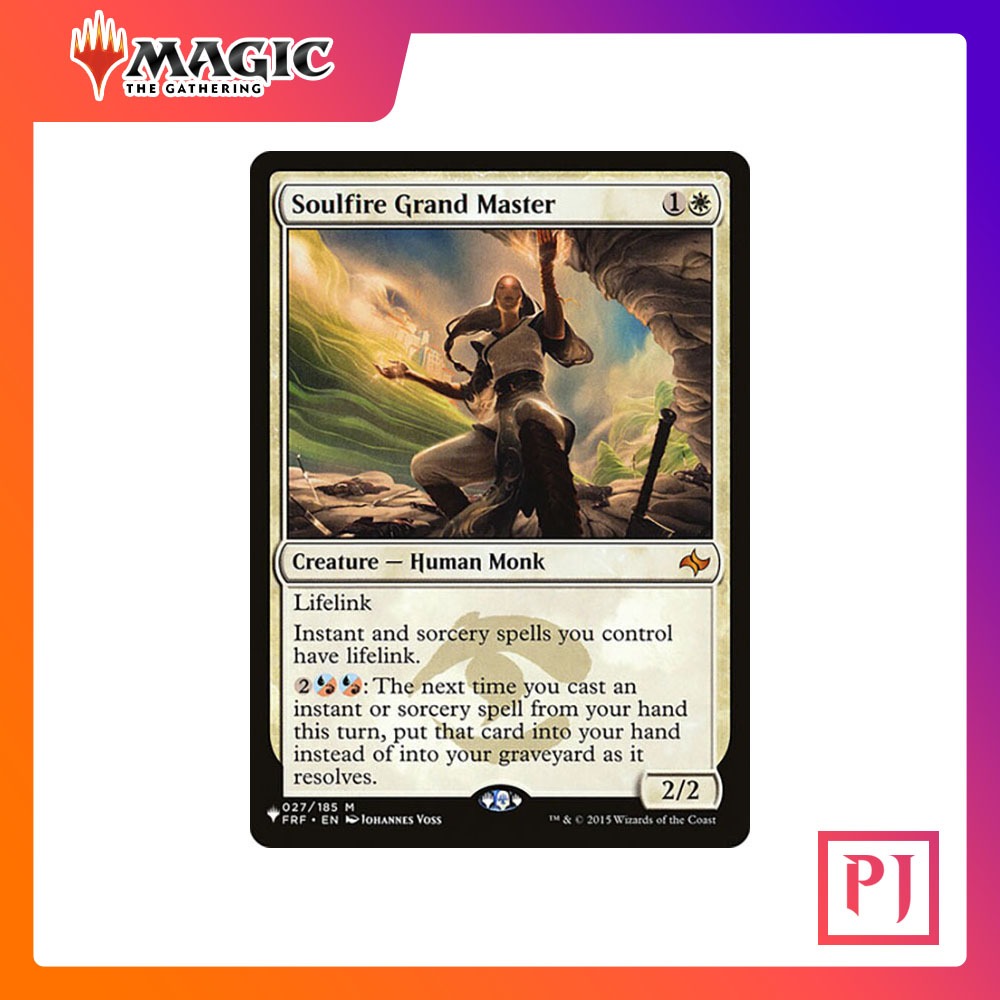[MTG] Soulfire Grand Master [MB1] [WHITE] [MYTHIC] [NORMAL] [ENG ...