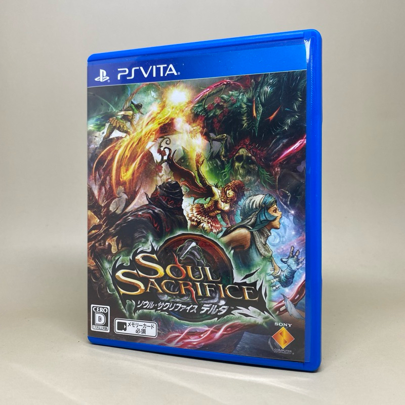 Soul Sacrifice Delta PS Vita | แผ่นเกมเพลสเตชั่นวีต้า แท้ | Zone 2 ...