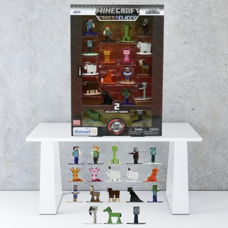 Product image jada toys Minecraft Caves and Cliffs 18-Pack Series 8 Die ...