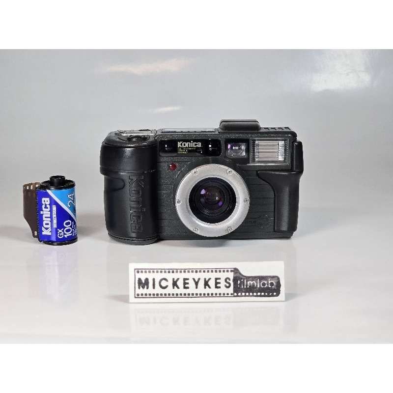 กล้องฟิล์ม Konica Off Road Lens Wide 28 (Genba Kantoku) 1994 Compact ...