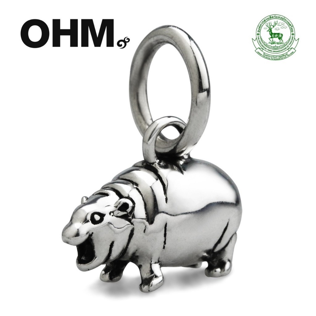 OHM X Moo Deng Charm Moodeng ชาร์มจี้ หมูเด้ง สินค้าลิขสิทธิ์แท้โดย OHM ...