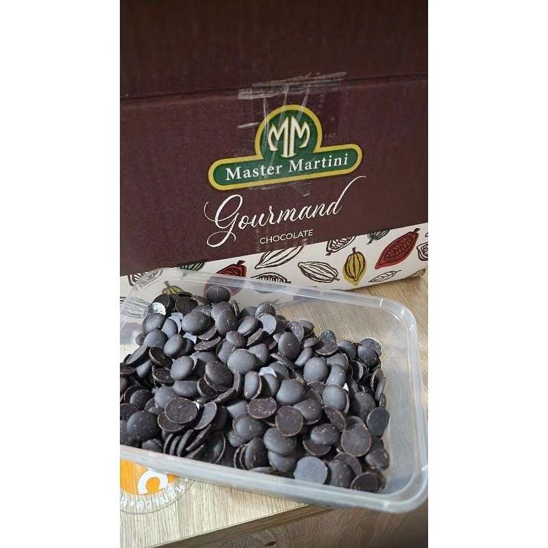 MASTER MARTINI มาสเตอร์มาตินี่ ช็อคโกแลต ดาร์คคูเวอร์เจอร์ 72% | Shopee ...