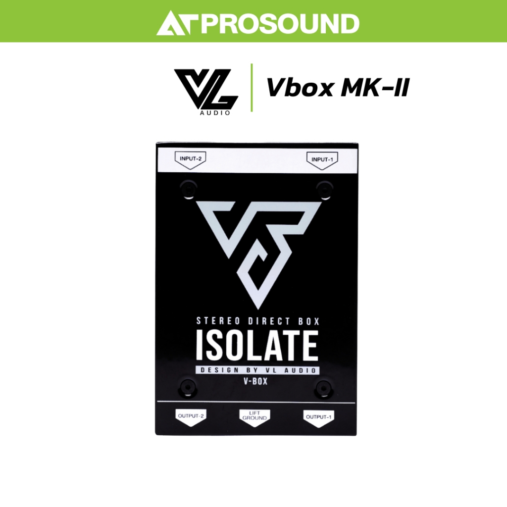 VL Audio Stereo Vbox ISOLATE MK-II อุปกรณ์ป้องกันไฟย้อน ลดเสียงจี่ฮัม ...