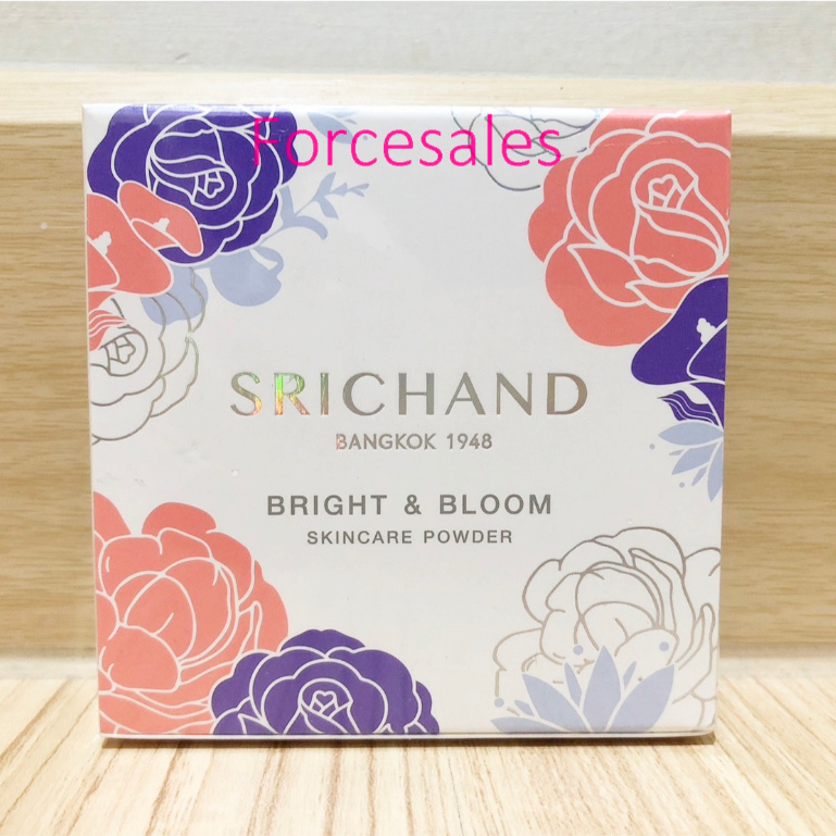 Srichand ศรีจันทร์ ไบรท์ แอนด์ บลูม สกินแคร์ พาวเดอร์ 10ก. | Shopee Thailand