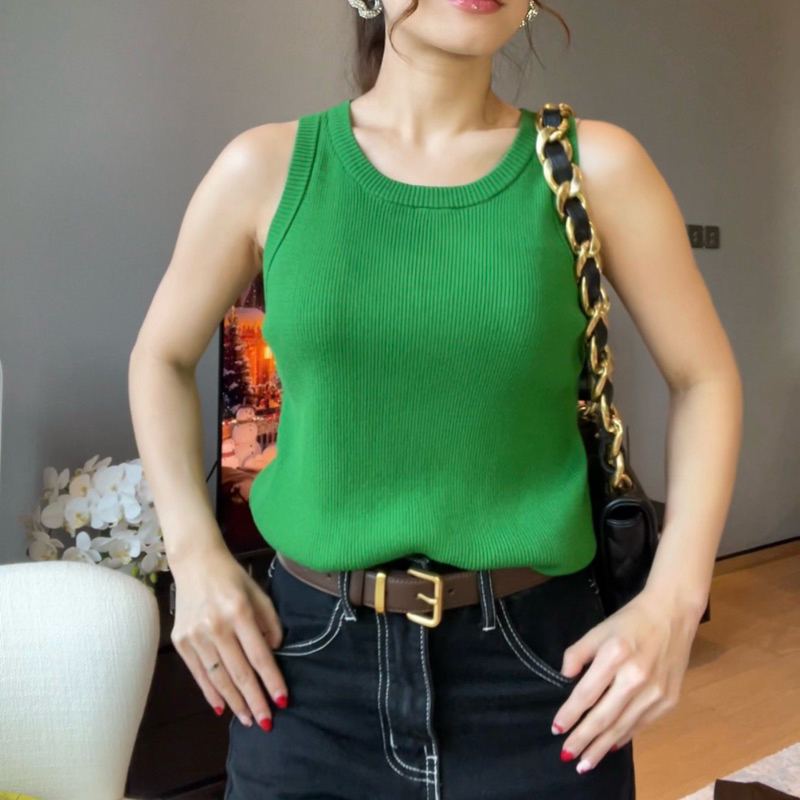 well knit vest basicselected | Shopee Thailand