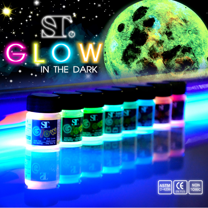 ST GLOW IN THE DARK สีเรืองแสง | Shopee Thailand