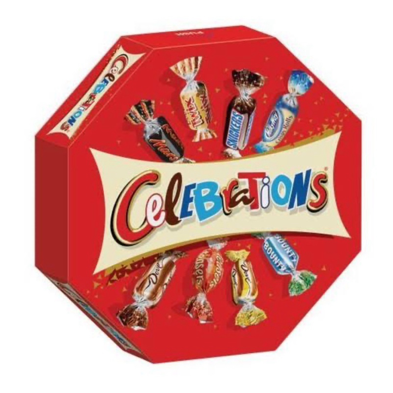 Celebration chocolate box 186g/269g พร้อมส่ง!! | Shopee Thailand