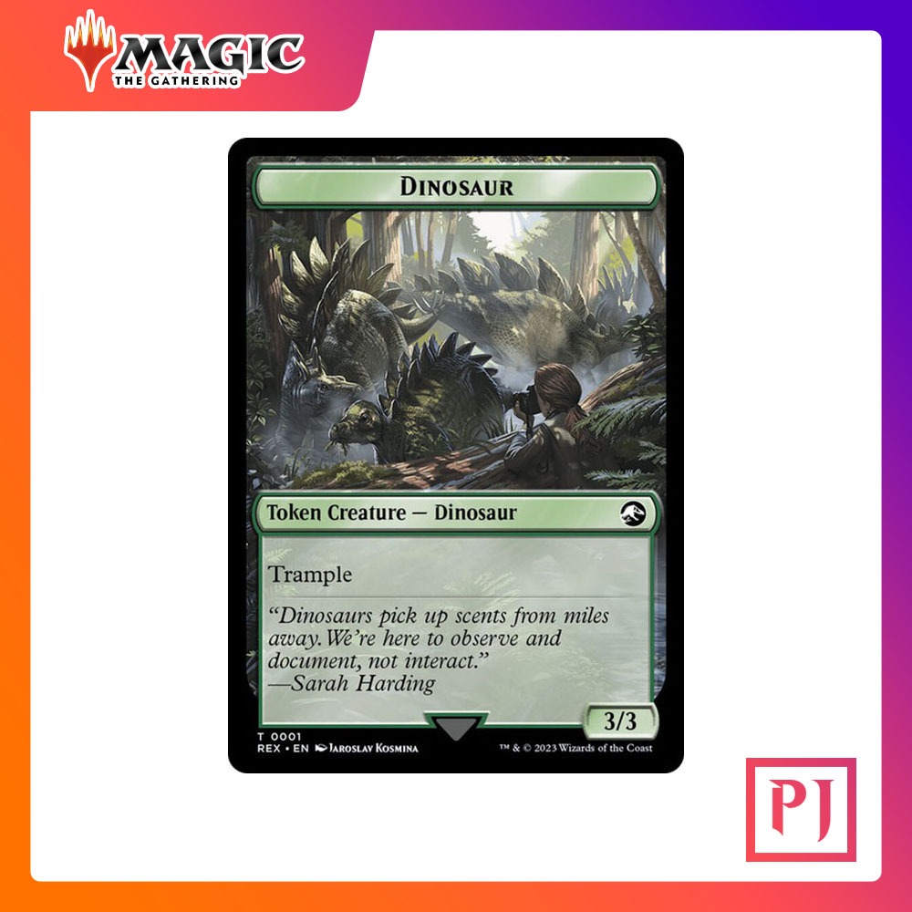 [MTG] Dinosaur Token (#010) [LCI] [TOKEN] [COMMON] [NORMAL] [ENG ...