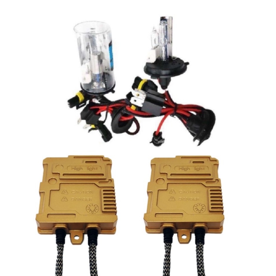 king_carmate ชุดหลอดไฟ XENON บัลลาสต์ CAN BUS 55W เป็นชุด 1คู่ ขั้วH4-2 ...