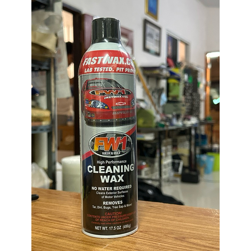 Fastwax คลีนนิ่งแว็ก Fw1 ใช้เช็ดทำความสะอาด พื้นผิวโครเมี่ยม ผิวสีรถยนต์ ให้สะอาดเงางามพร้อม ...