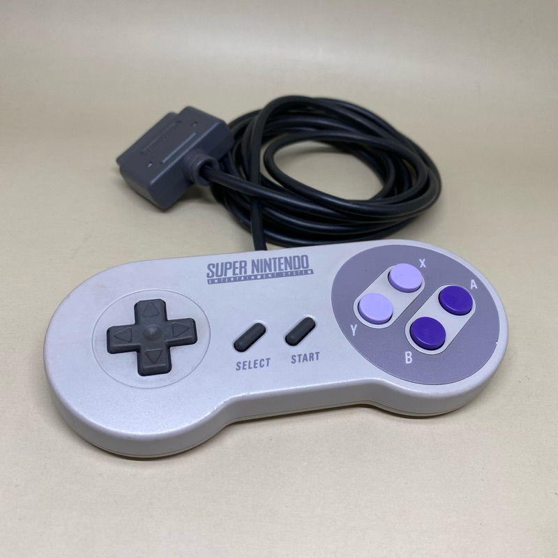 (SNES) Super Nintendo Entertainment System Original Controller | จอยแท้ ...