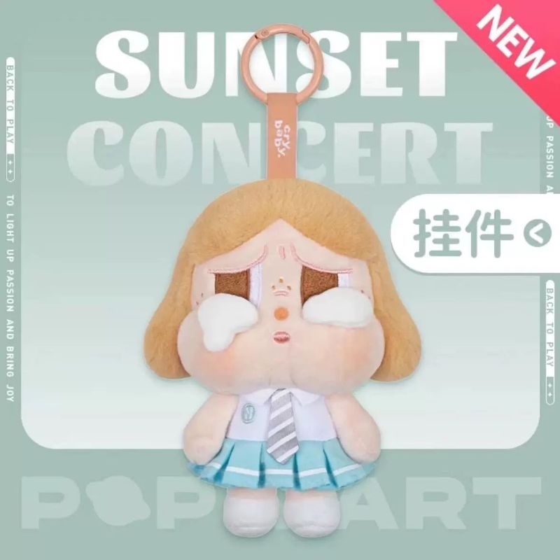 Cry Baby Sunset Concert พวงกุญแจ น้องครายเบบี้ ของแท้ Popmart | Shopee ...