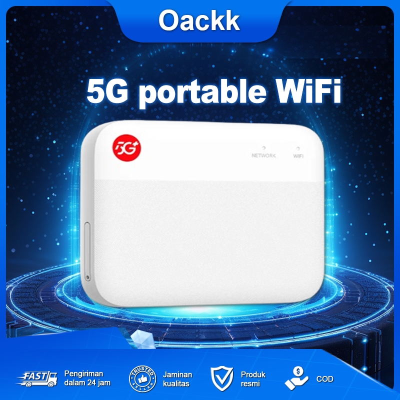 ZTE F50 5G Pocket WiFi PORTABLE WIFI ROUTER -DUAL BAND 2.4G/5G 1.6Gbps ...