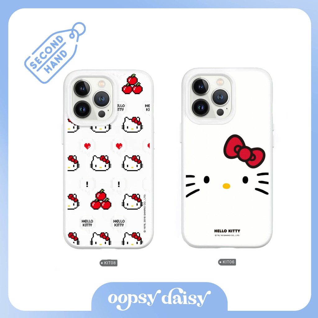 [มือสอง/ของแท้] เคสไอโฟน13Pro Rhinoshield แท้จากไต้หวัน Solidsuit Iphone 13 Pro case Hello Kitty ...