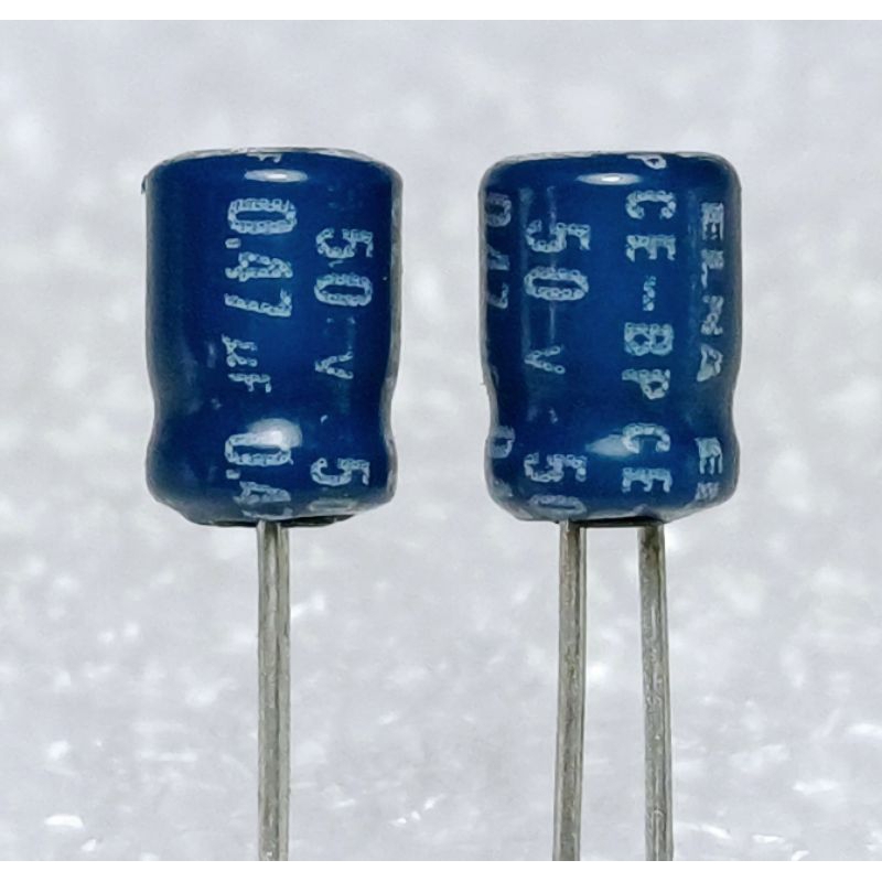 Elna CE-BP 0.47uf 50v capacitor bipolar ตัวเก็บประจุ คาปาซิเตอร์ bp ไบโพลาร์ ไบโพล่า ไม่มีขั้ว ...