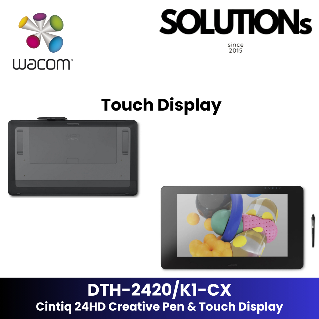 Wacom DTH-2420/K1-CX Cintiq 24HD Creative Pen & Touch Display | Shopee Thailand
